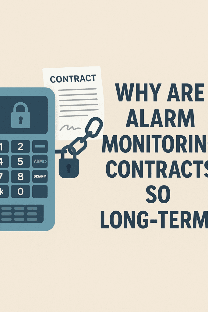 Why Are Alarm Monitoring Contracts So Long Term?
