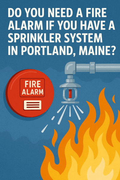 Do You Need a Fire Alarm if You Have a Sprinkler System in Portland, Maine?